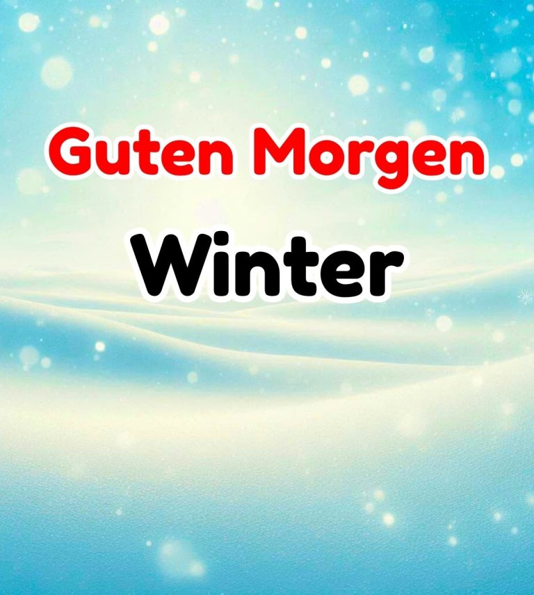 Luxus Whatsapp Guten Morgen Winter Ebenbild